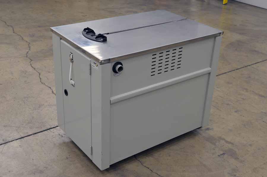 Lot #124: 2010 Uline H-959 Polypropylene Strapping Machine - WireBids